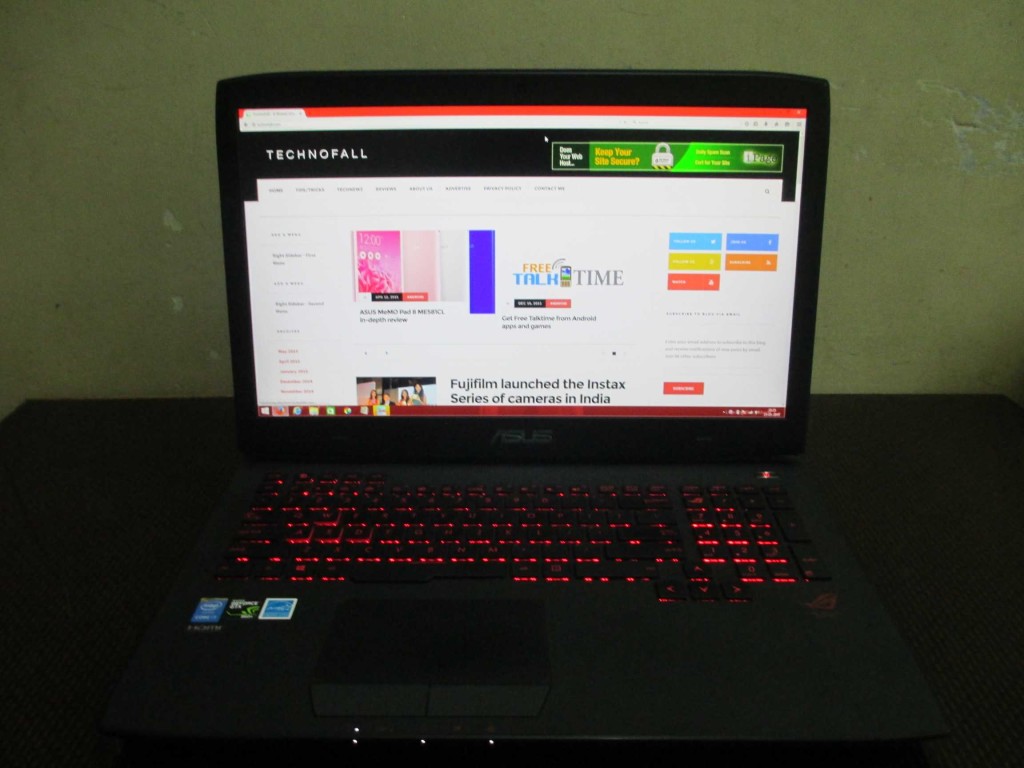 ASUS ROG G751 Gaming Laptop review - TechnoFall