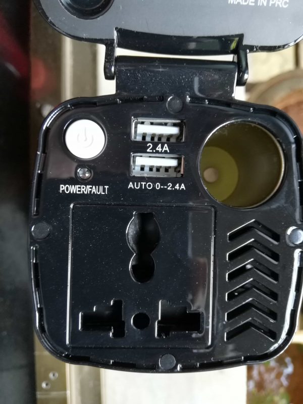 Intex DC200 Car inverter ports - TechnoFall