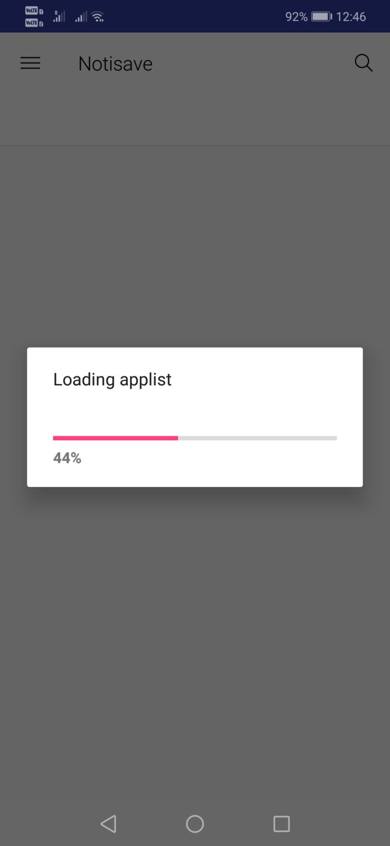 Notisave applist - TechnoFall