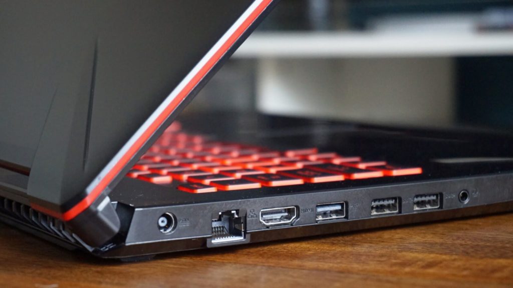 ASUS TUF FX505 ports - TechnoFall ASUS TUF FX505 ports - TechnoFall